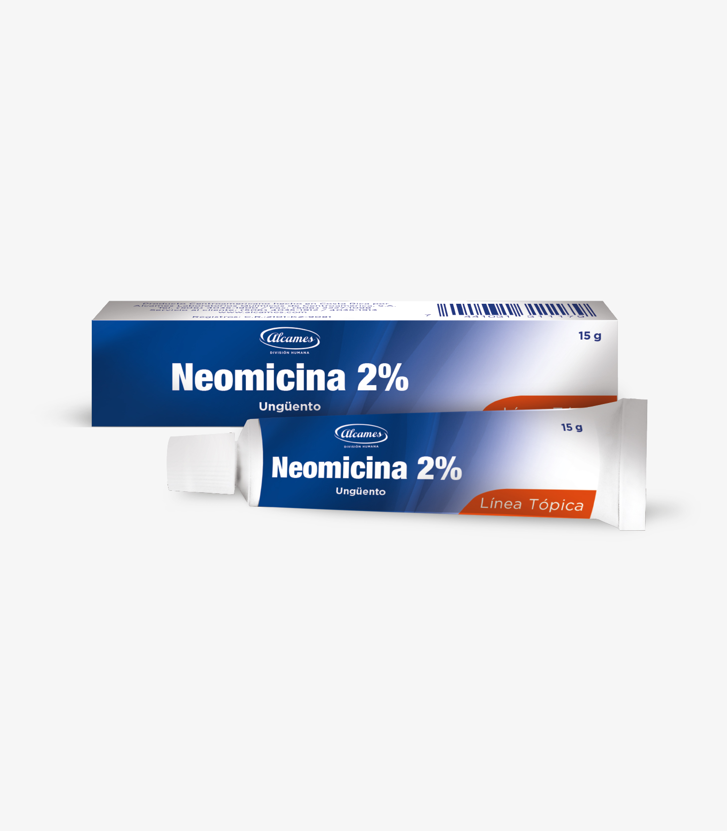 Neomicina Bacitracina | Alcames Laboratorios
